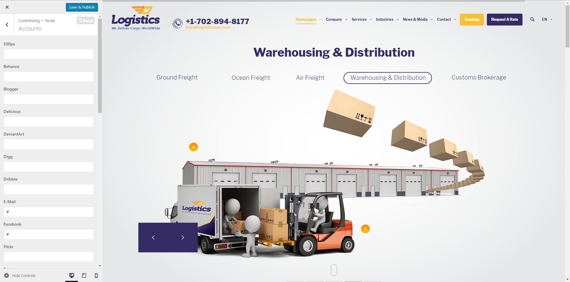 Social Icons – LogiPro Documentation