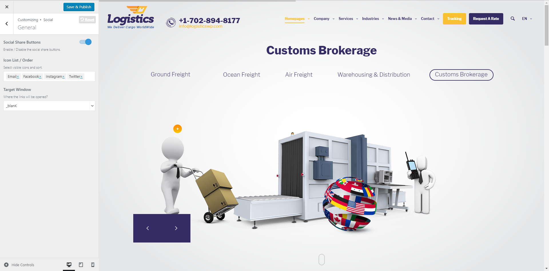 Social Icons – LogiPro Documentation